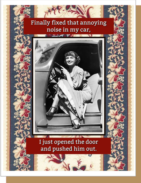 Annoying Noise Card – Sophia's Gallery